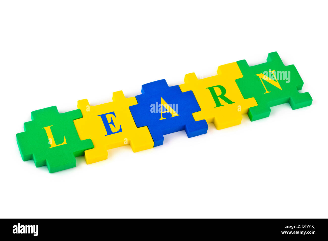 Business team building puzzle pieces Cut Out Stock Images & Pictures ...