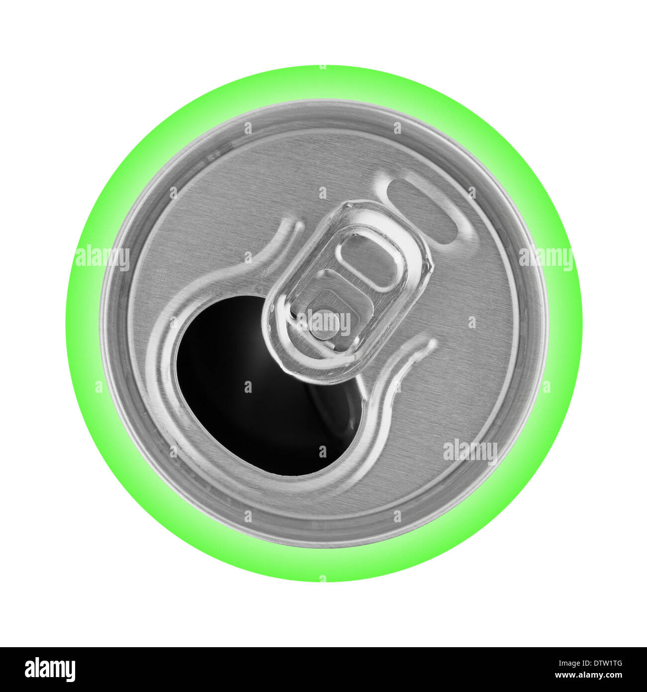 Opened metal can Stock Photo - Alamy