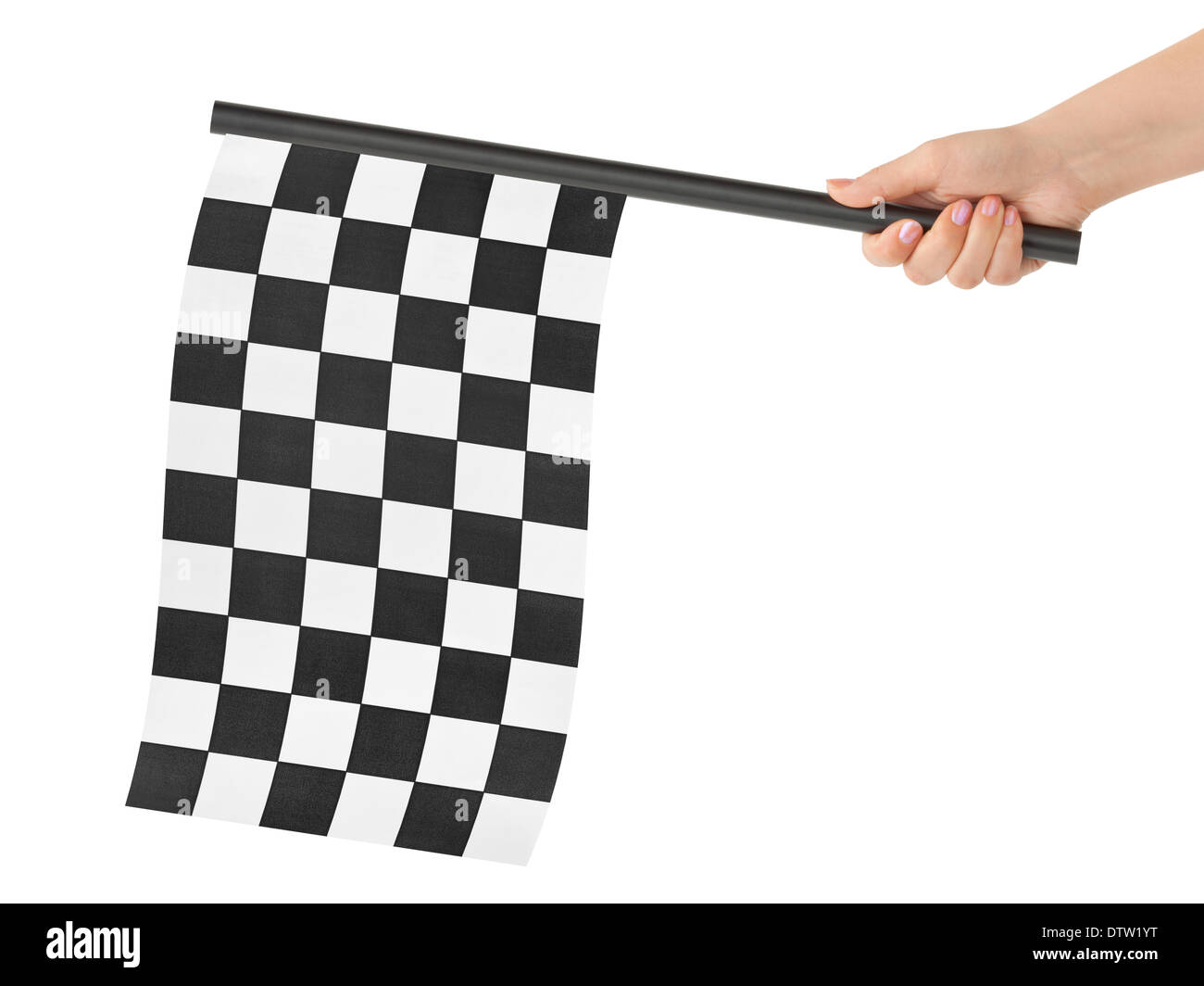 Black white checkered flag texture hi-res stock photography and images ...