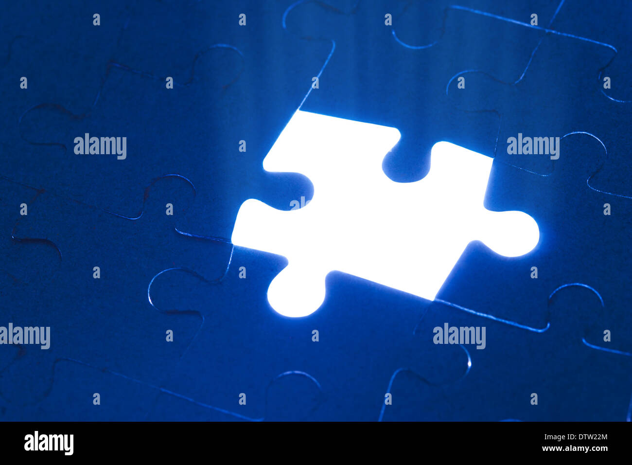 Jigsaw puzzle backlit hi-res stock photography and images - Alamy