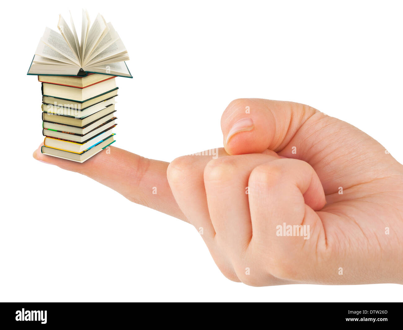Small open book Cut Out Stock Images & Pictures - Alamy
