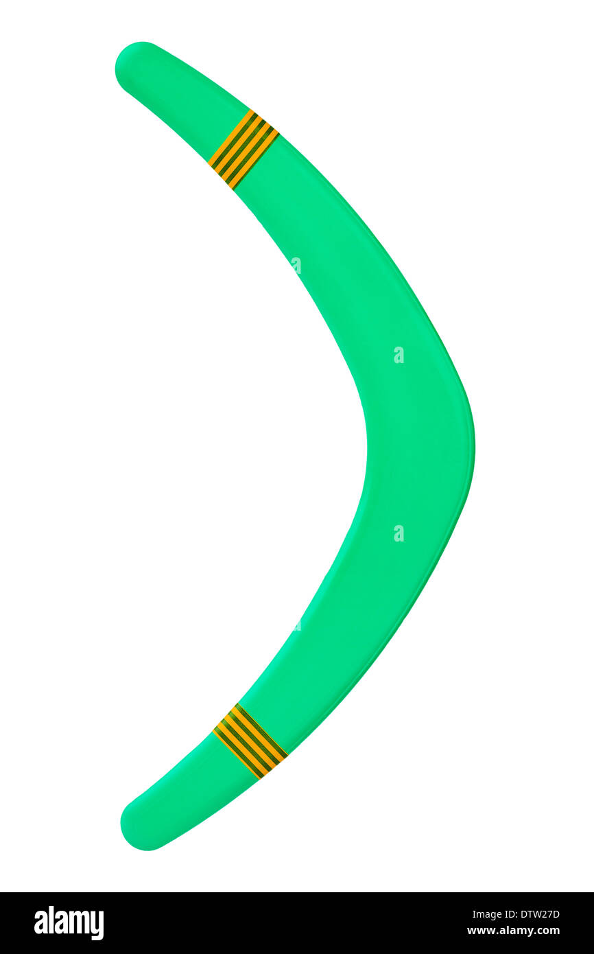 Boomerang Cut Out Stock Images & Pictures - Alamy