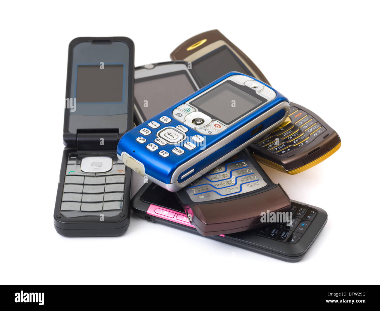 Flip phones hi-res stock photography and images - Alamy