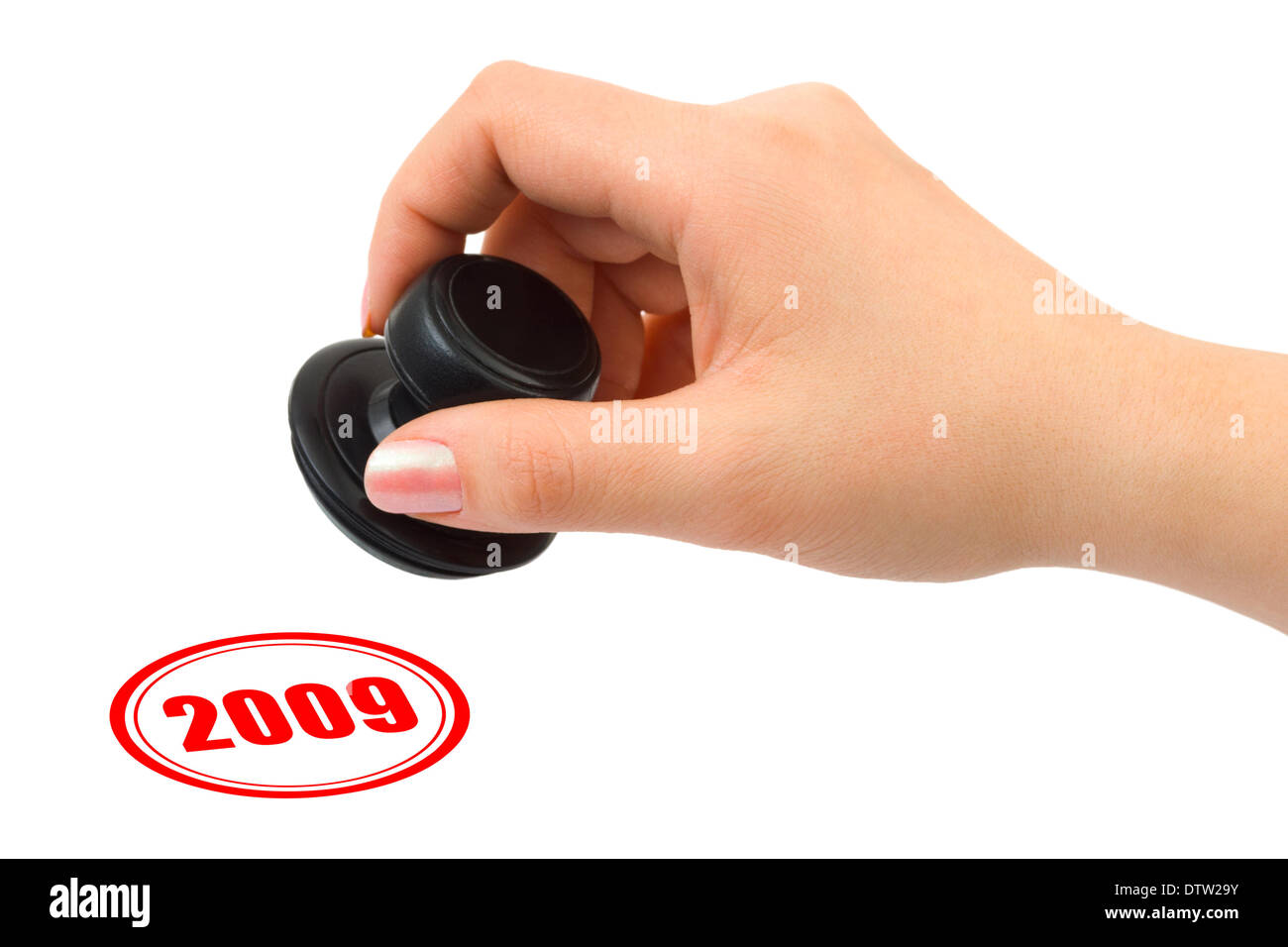 Stamp paper letter woman Cut Out Stock Images & Pictures - Alamy