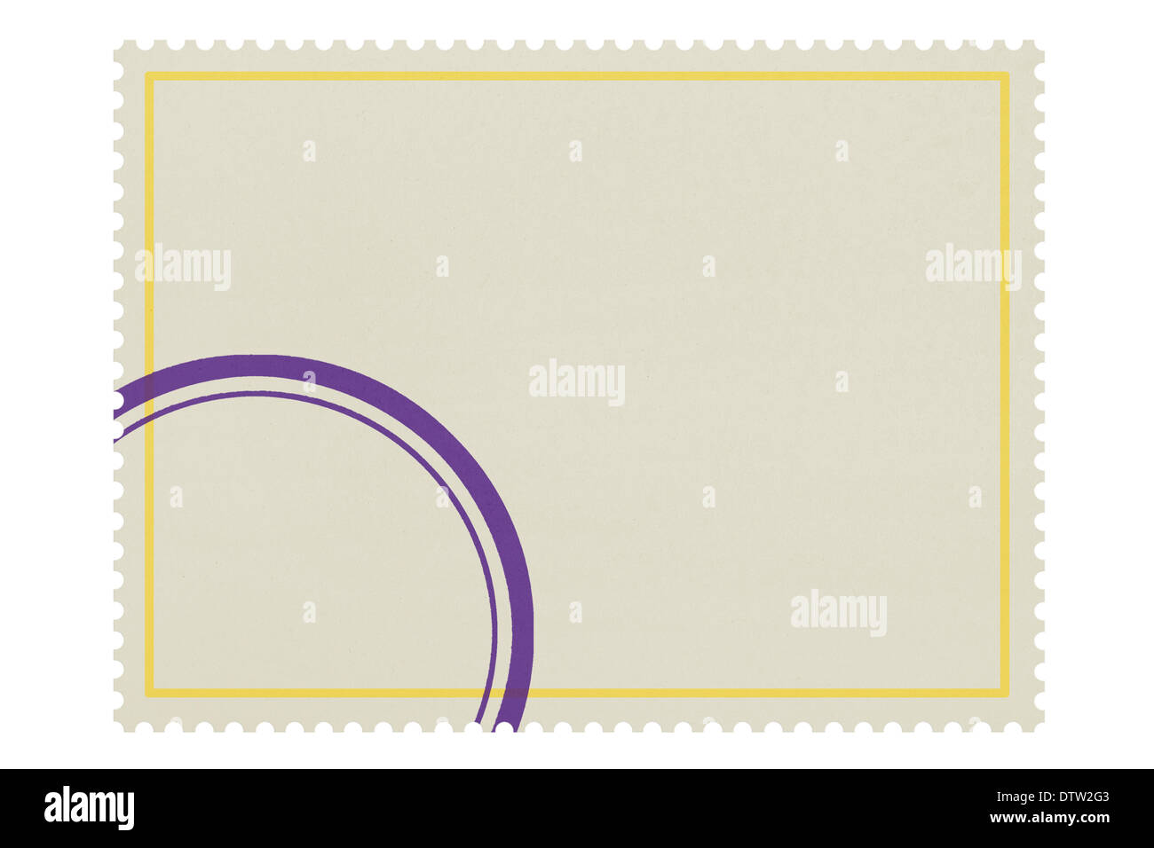 Blank postage stamp Stock Photo - Alamy