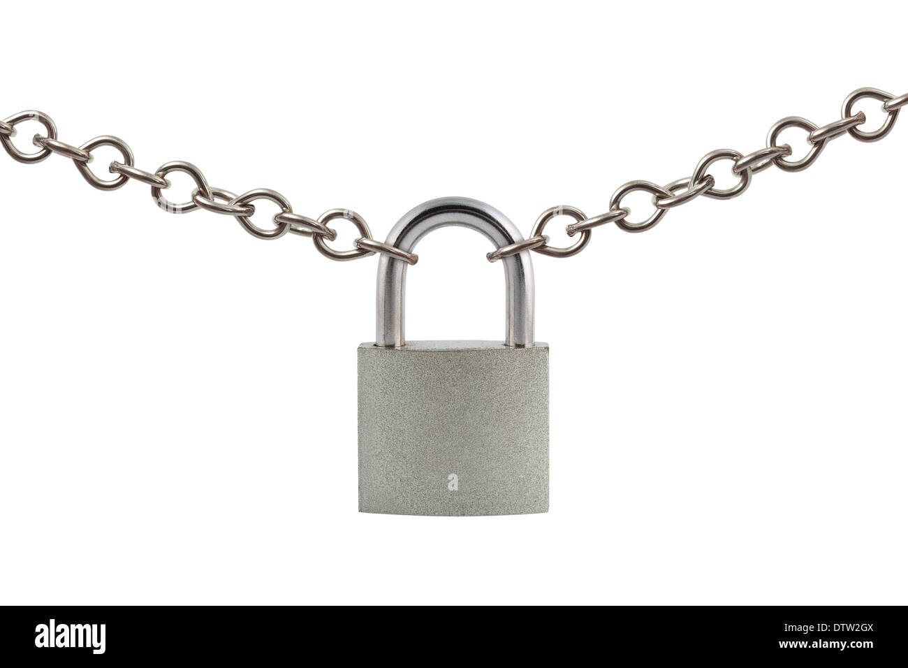 Lock and chain Stock Photo - Alamy