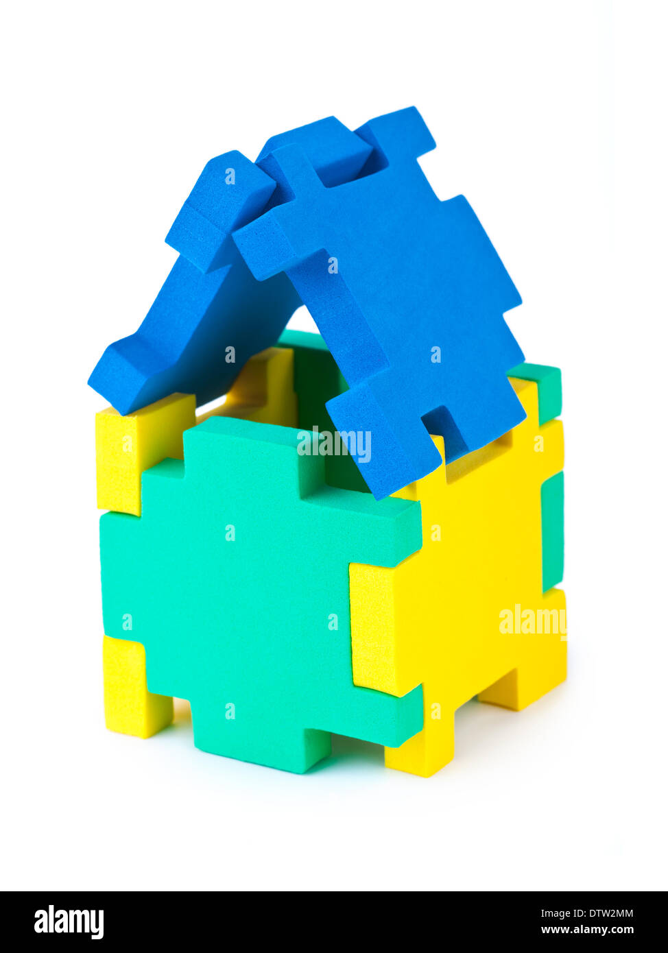 House made puzzle hi-res stock photography and images - Alamy