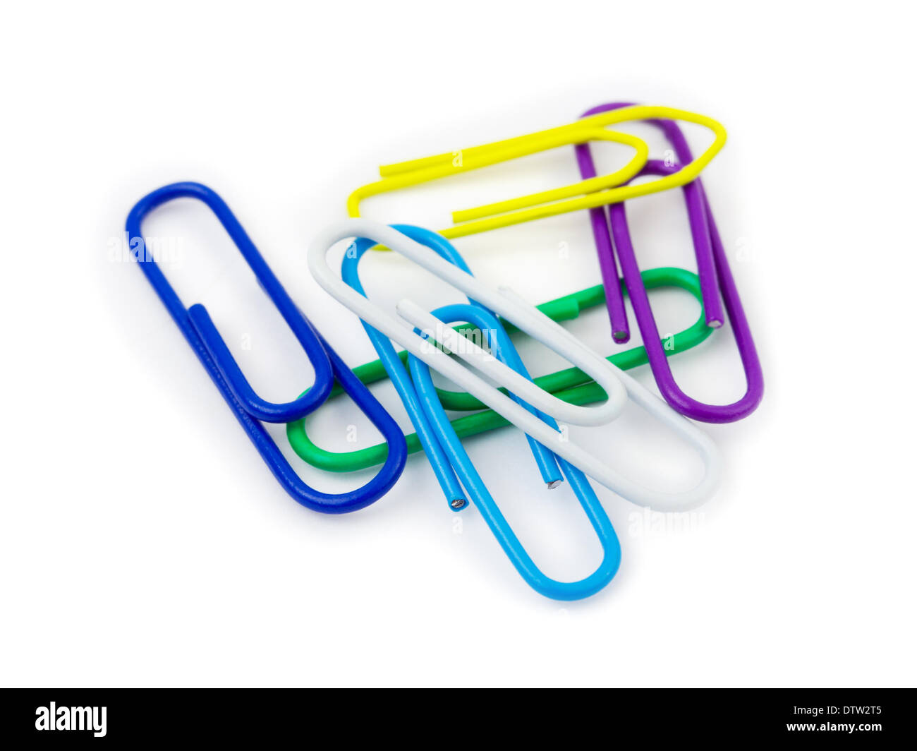 Letter clips Cut Out Stock Images & Pictures - Alamy