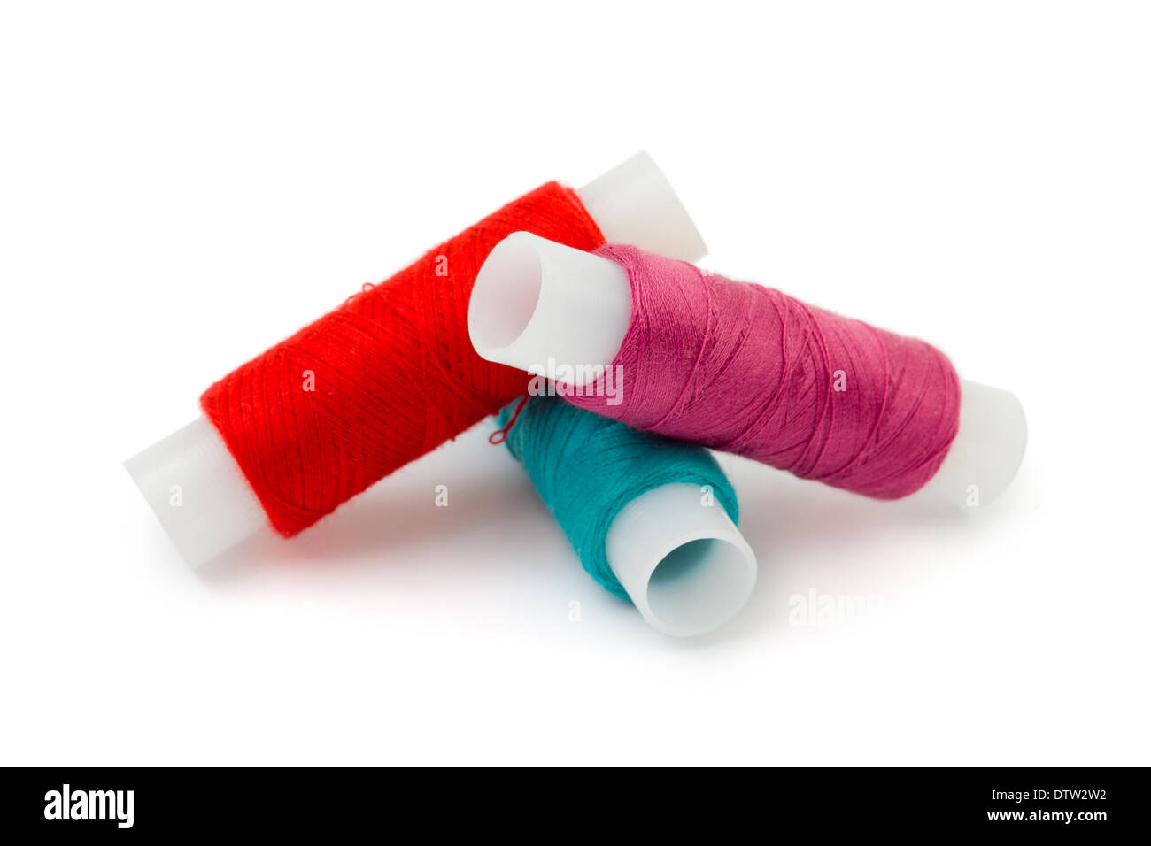 Spools of thread Stock Photo - Alamy