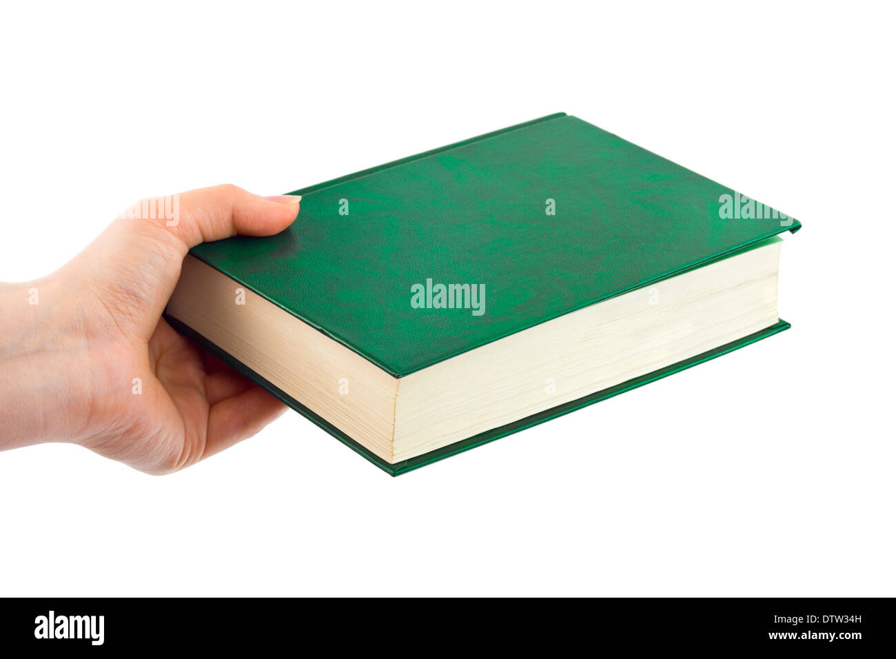 Book in hand Stock Photo - Alamy