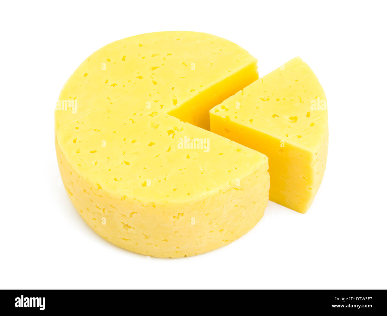 Slice of cheese Stock Photo - Alamy