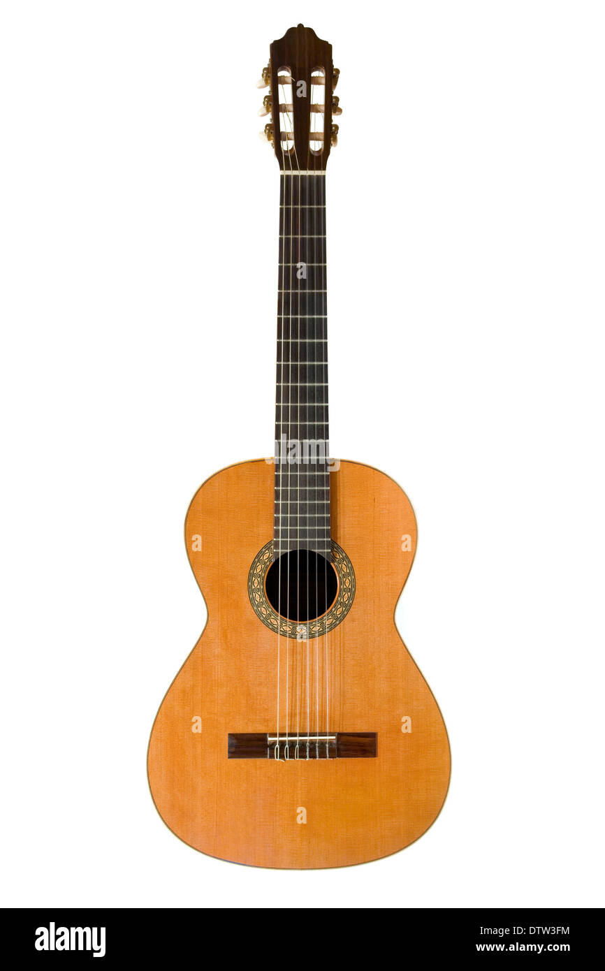 Classical acoustic guitar Stock Photo - Alamy