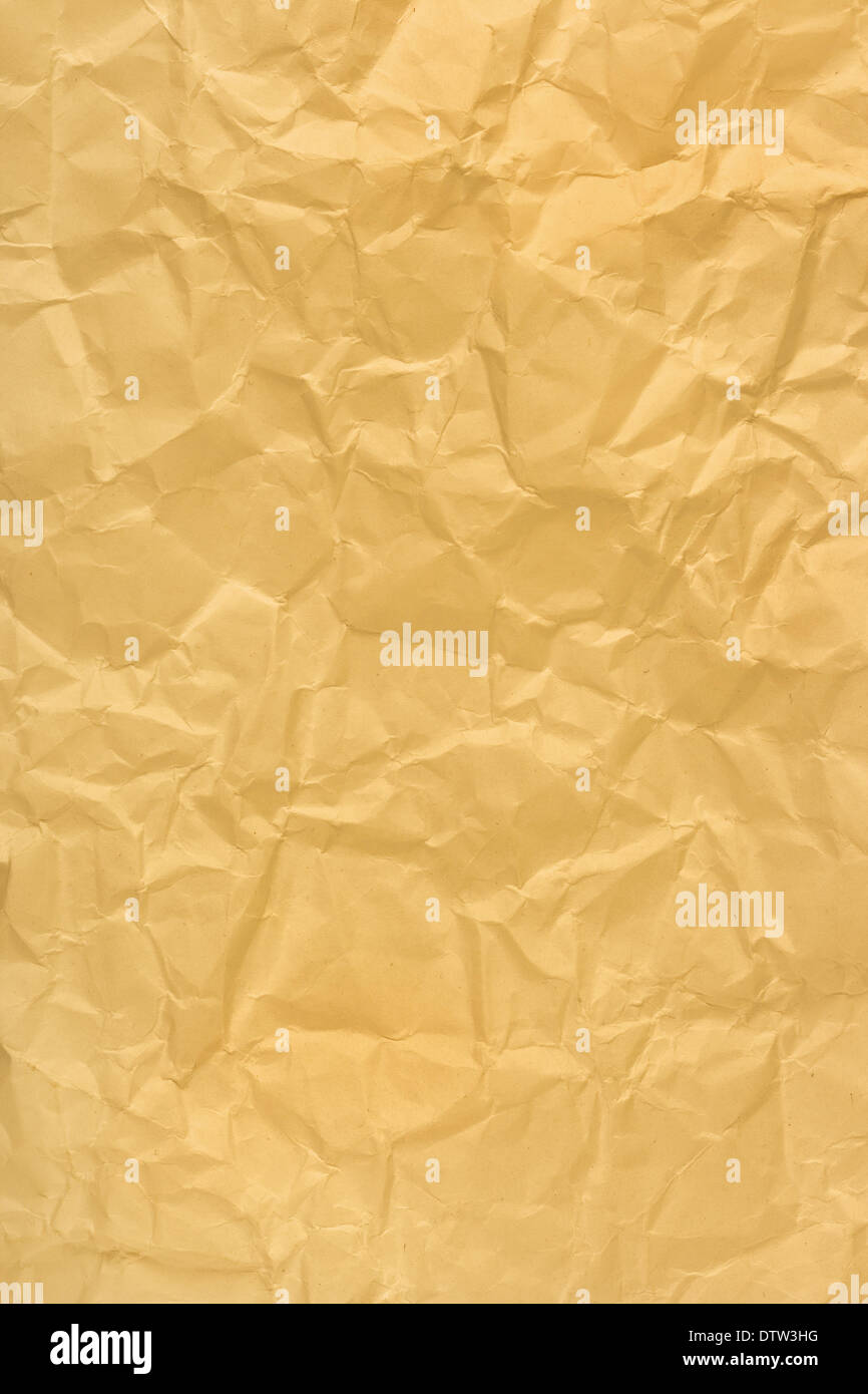 Crumpled wrapping paper Stock Photo - Alamy