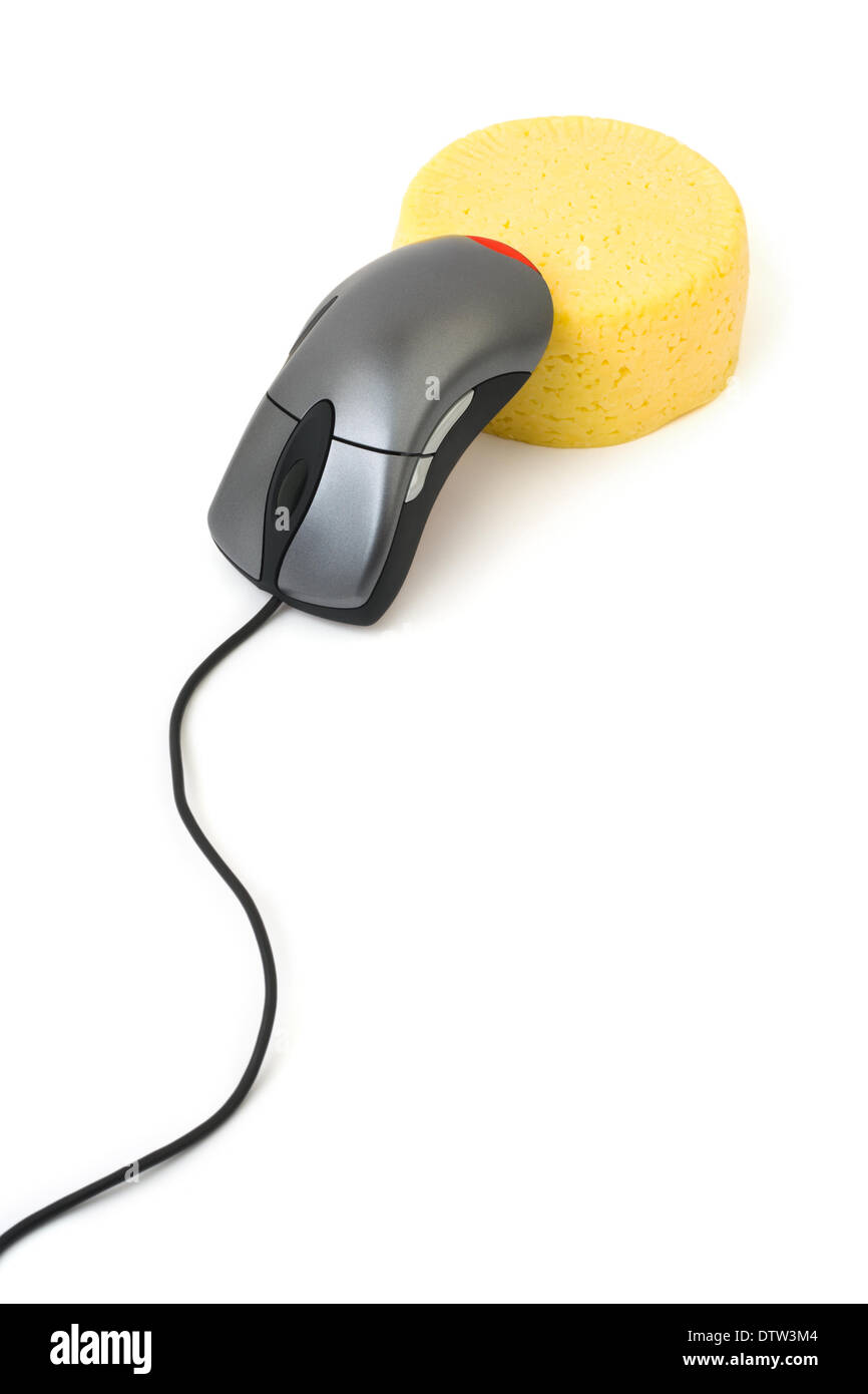 Computer mouse and cheese Stock Photo - Alamy