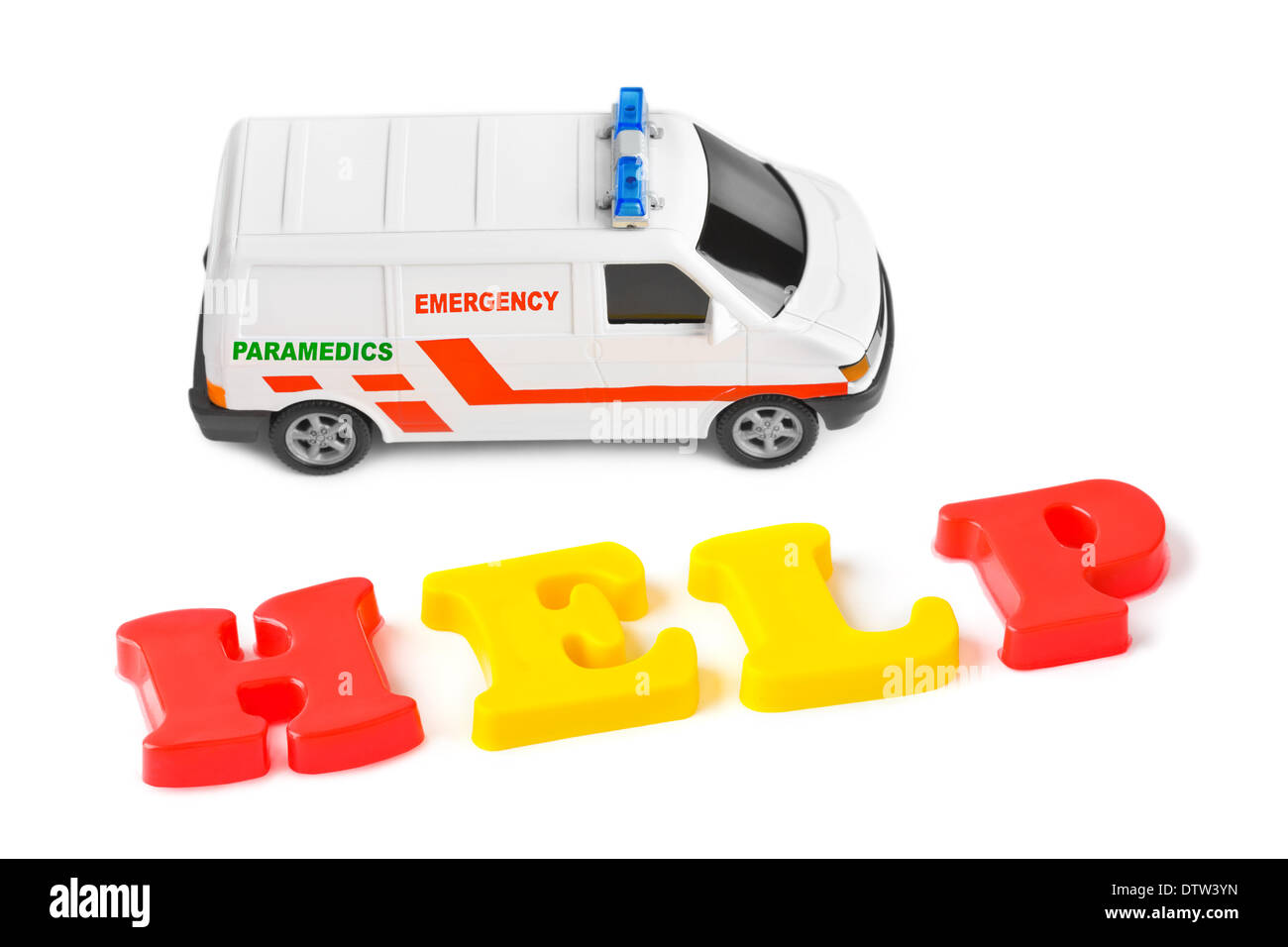 Ambulance sign Cut Out Stock Images & Pictures - Alamy