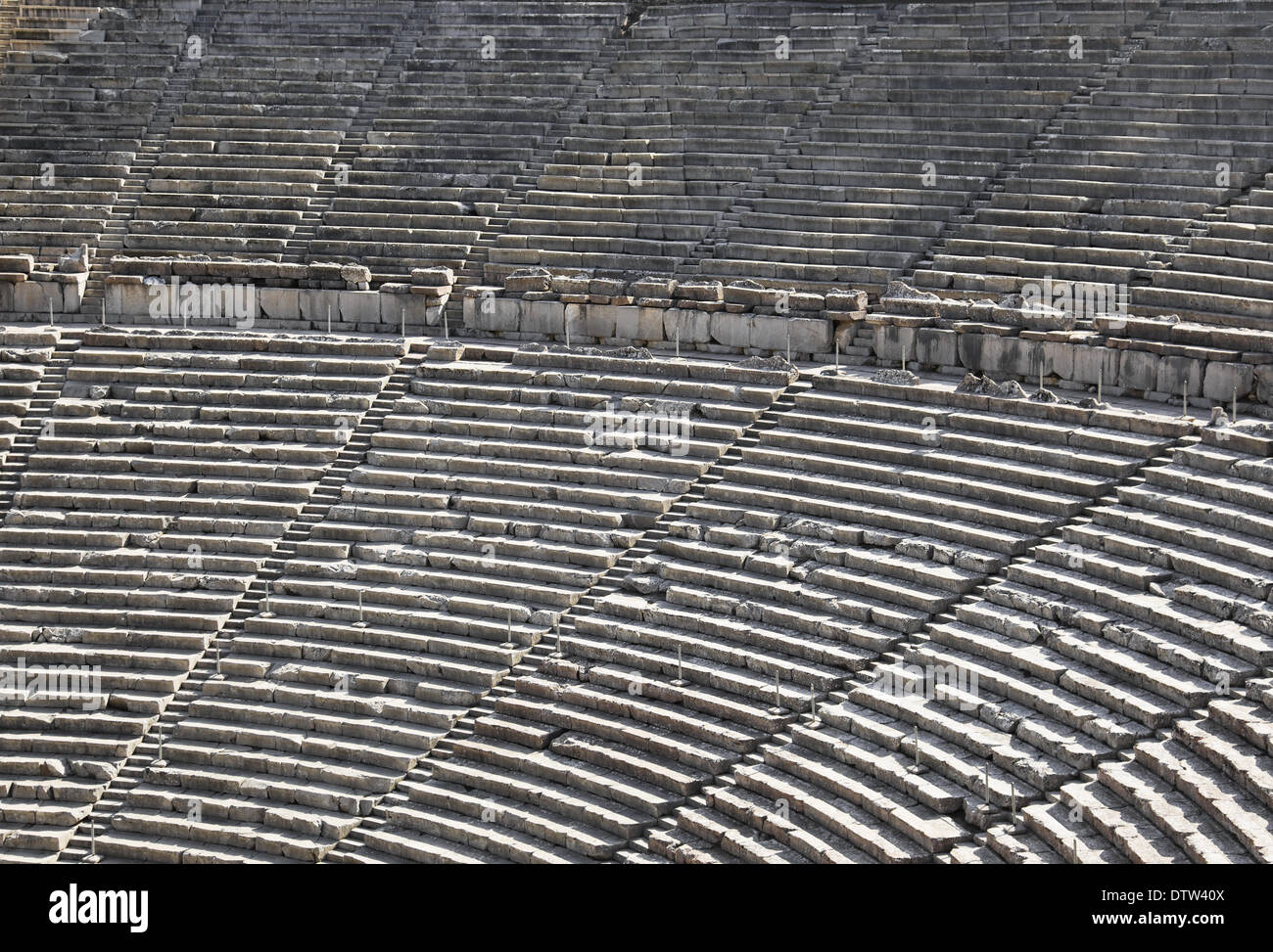Ruins of Epidaurus amphitheater, Greece Stock Photo - Alamy