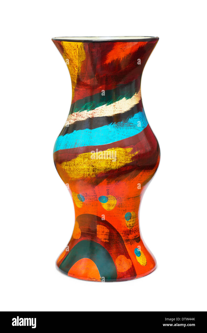 Vase with abstract pattern Stock Photo - Alamy