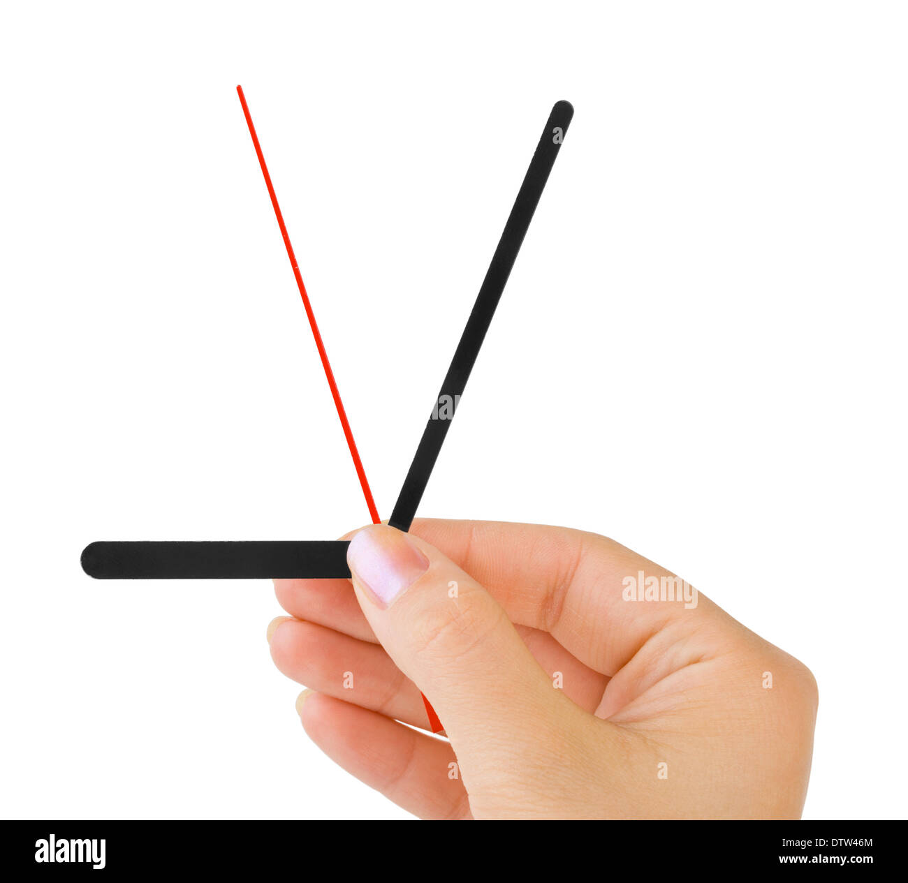 Hand clock hi-res stock photography and images - Alamy