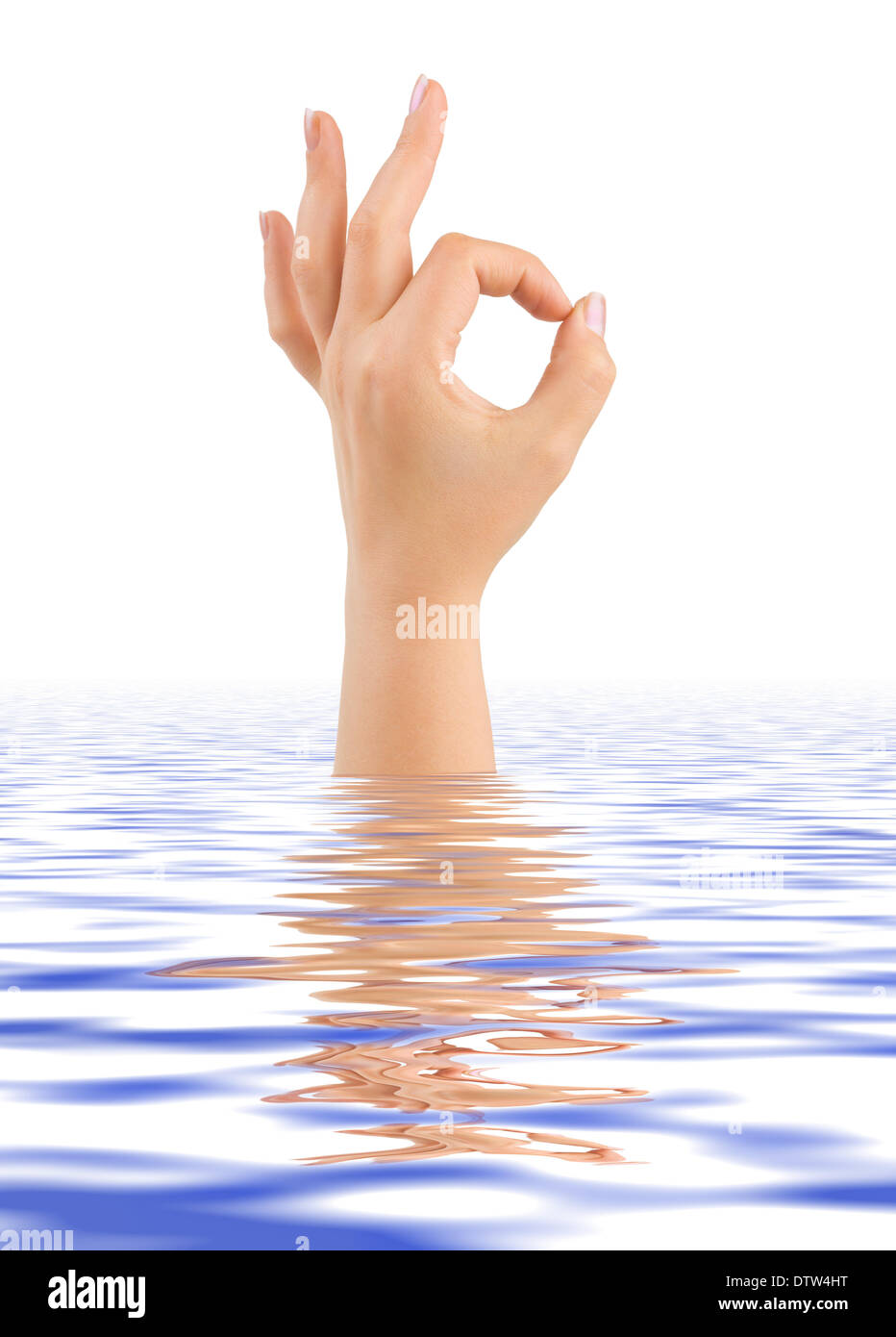 Drowning hand water hi-res stock photography and images - Alamy
