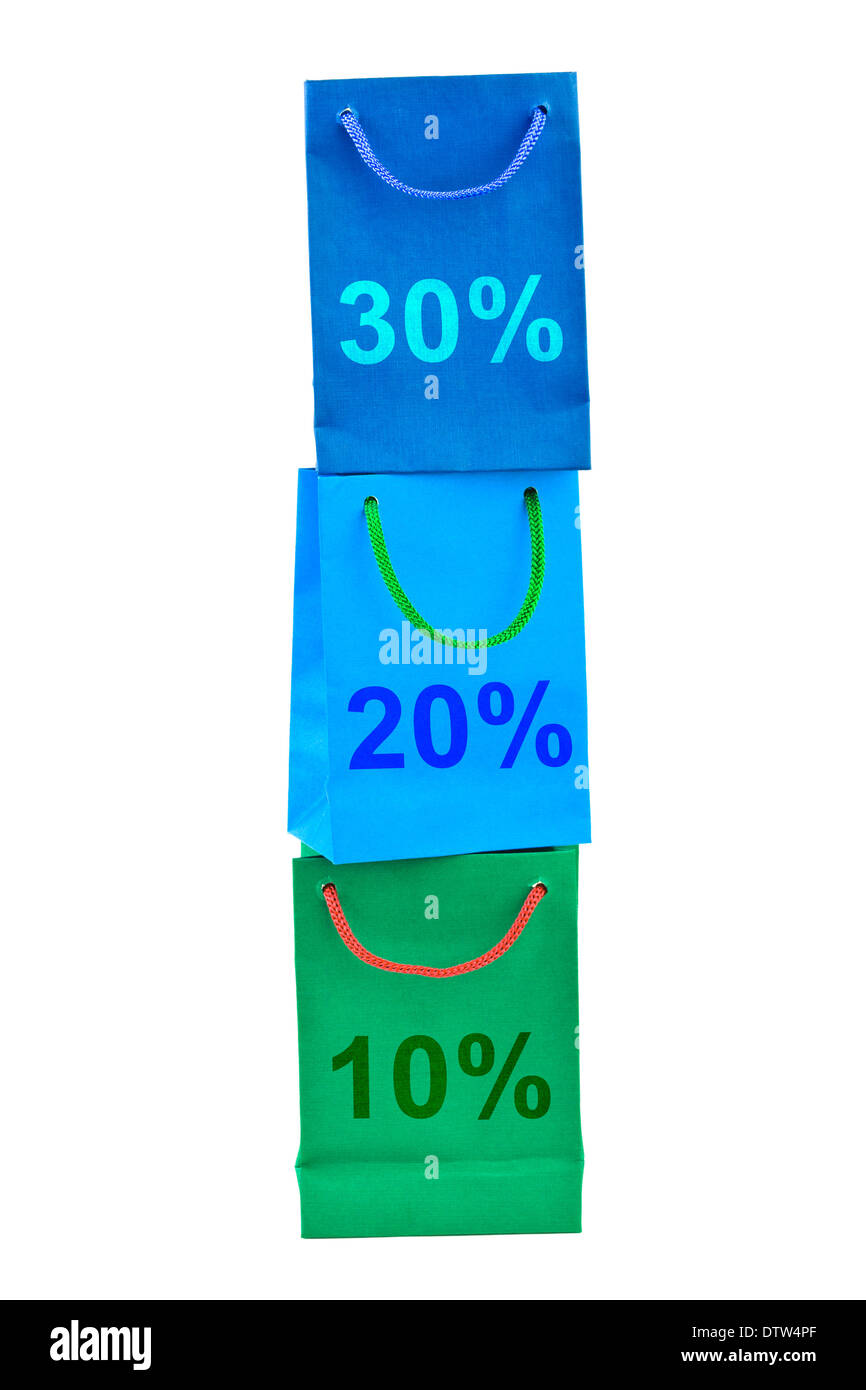 Stack of shopping bags hi-res stock photography and images - Alamy