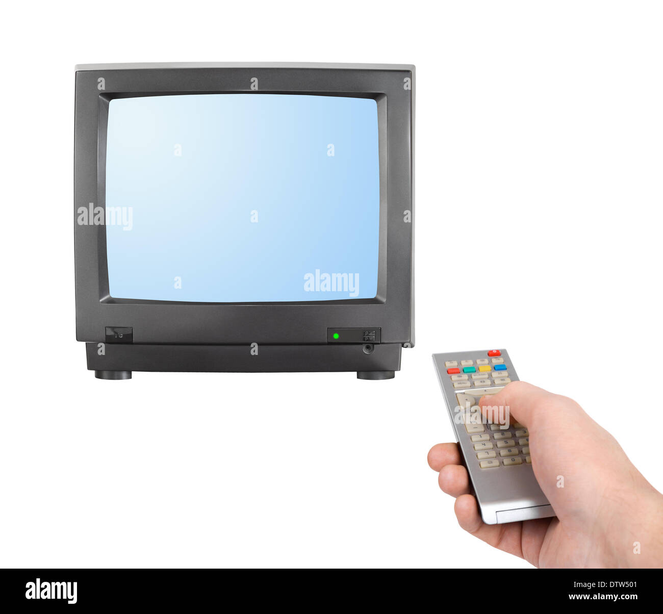 Old tv remote retro hi-res stock photography and images - Alamy