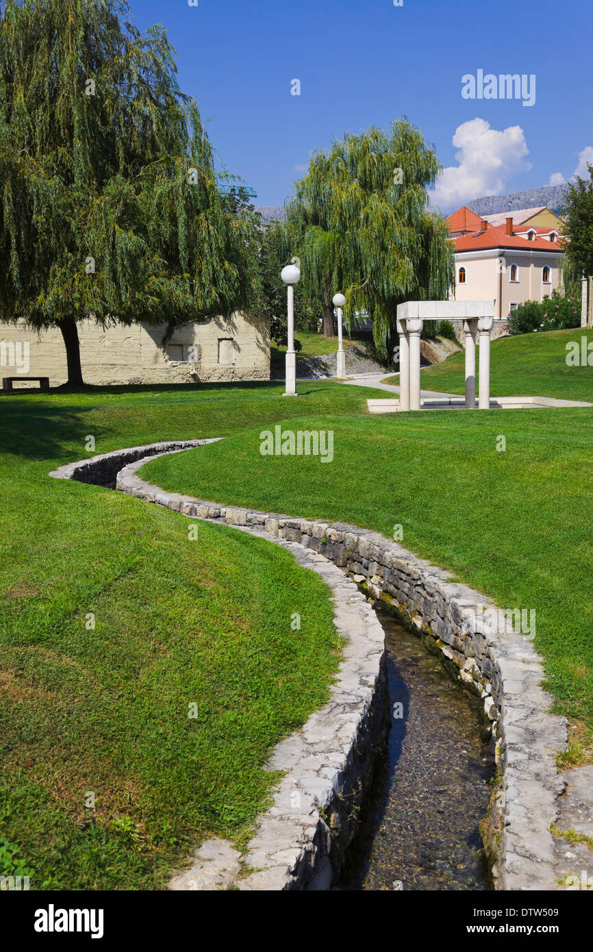 Park in Split, Croatia Stock Photo - Alamy