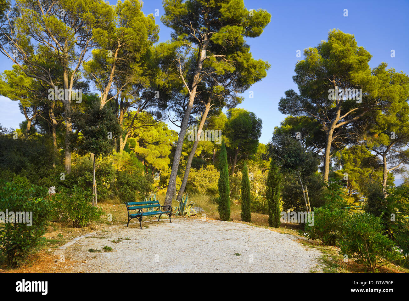 Park at Split, Croatia Stock Photo - Alamy