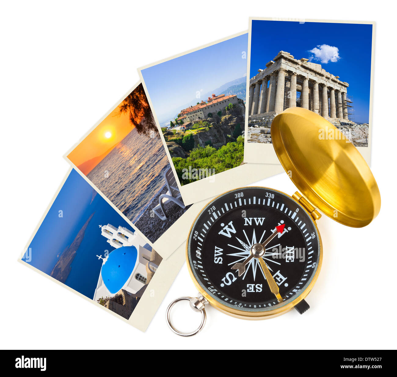 Compass ancient map europe map hi-res stock photography and images - Alamy