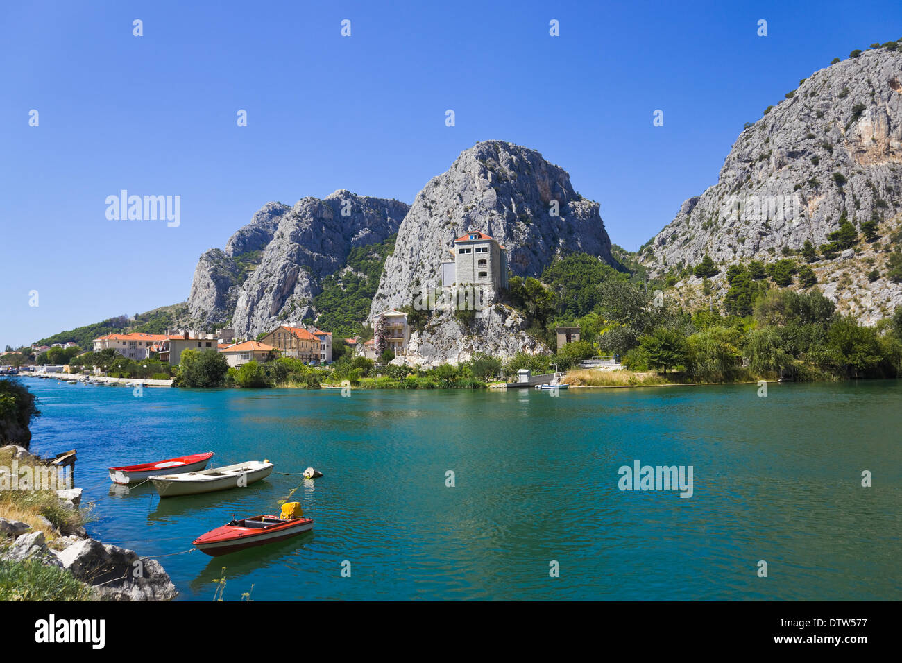 Omis bridge hi-res stock photography and images - Alamy
