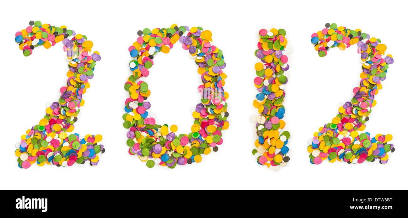 2012 years Cut Out Stock Images & Pictures - Alamy