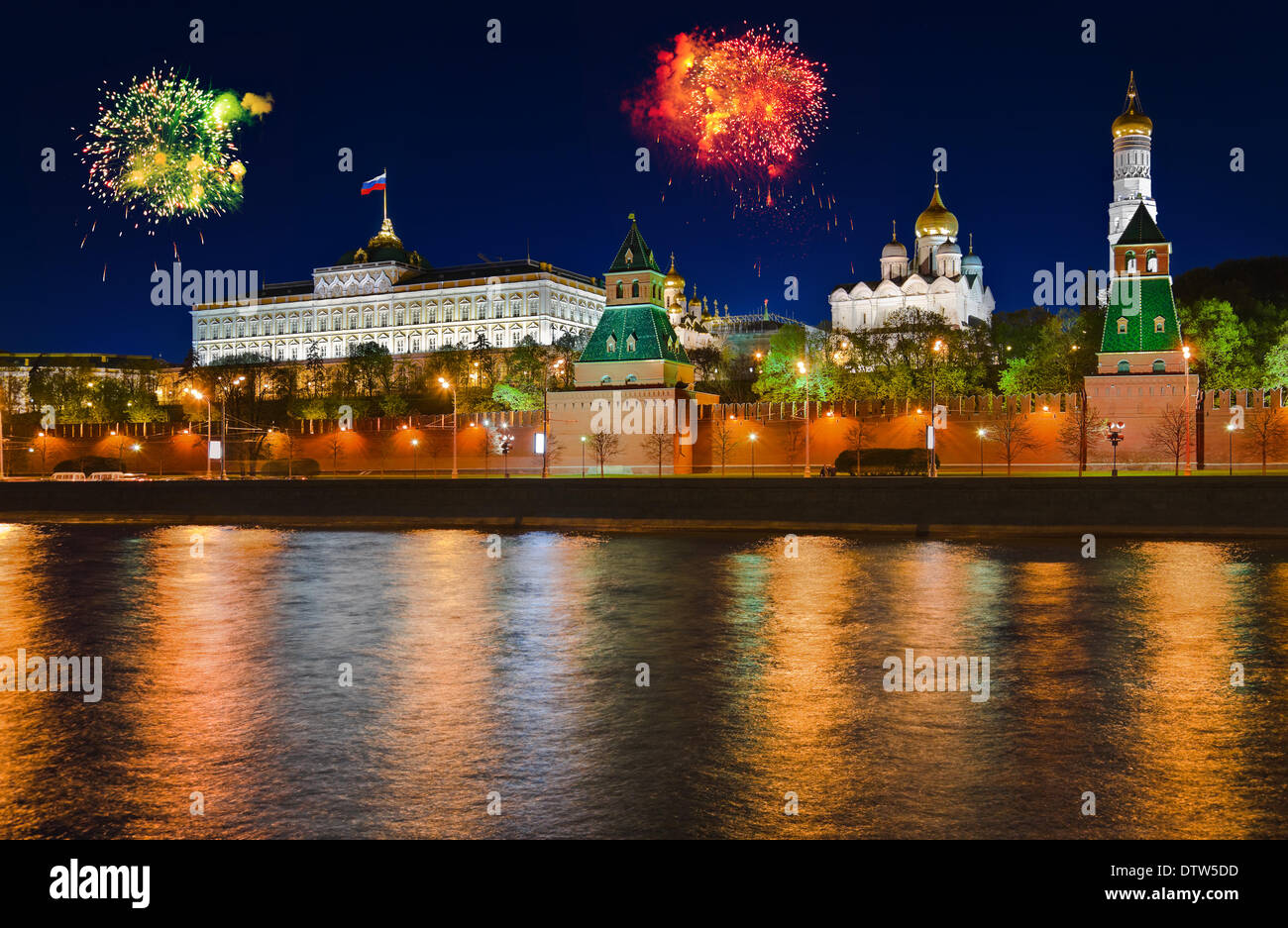 Fireworks festival in moscow hi-res stock photography and images - Alamy