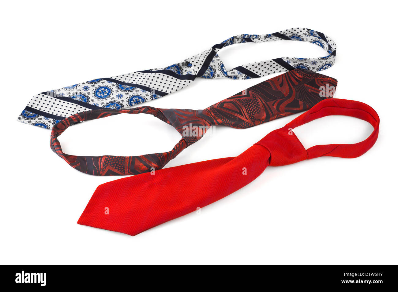 Set necktie hi-res stock photography and images - Alamy