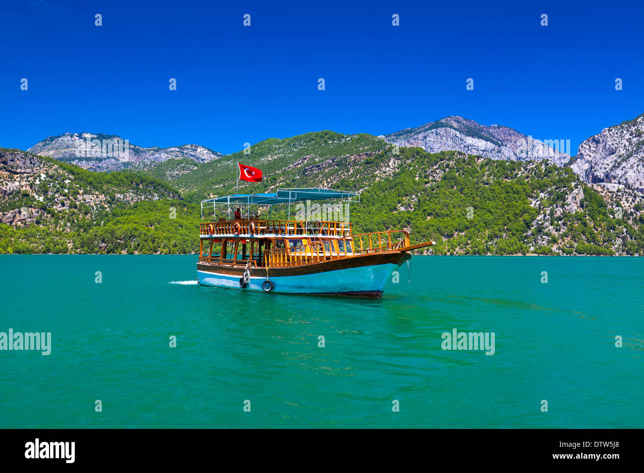 Green canyon at Turkey Stock Photo - Alamy