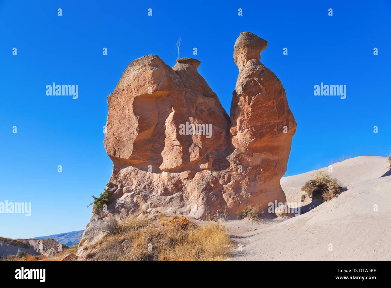 Camel rock at Cappadocia Turkey Stock Photo - Alamy