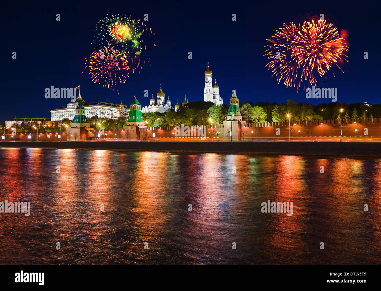 Fireworks festival in moscow hi-res stock photography and images - Alamy