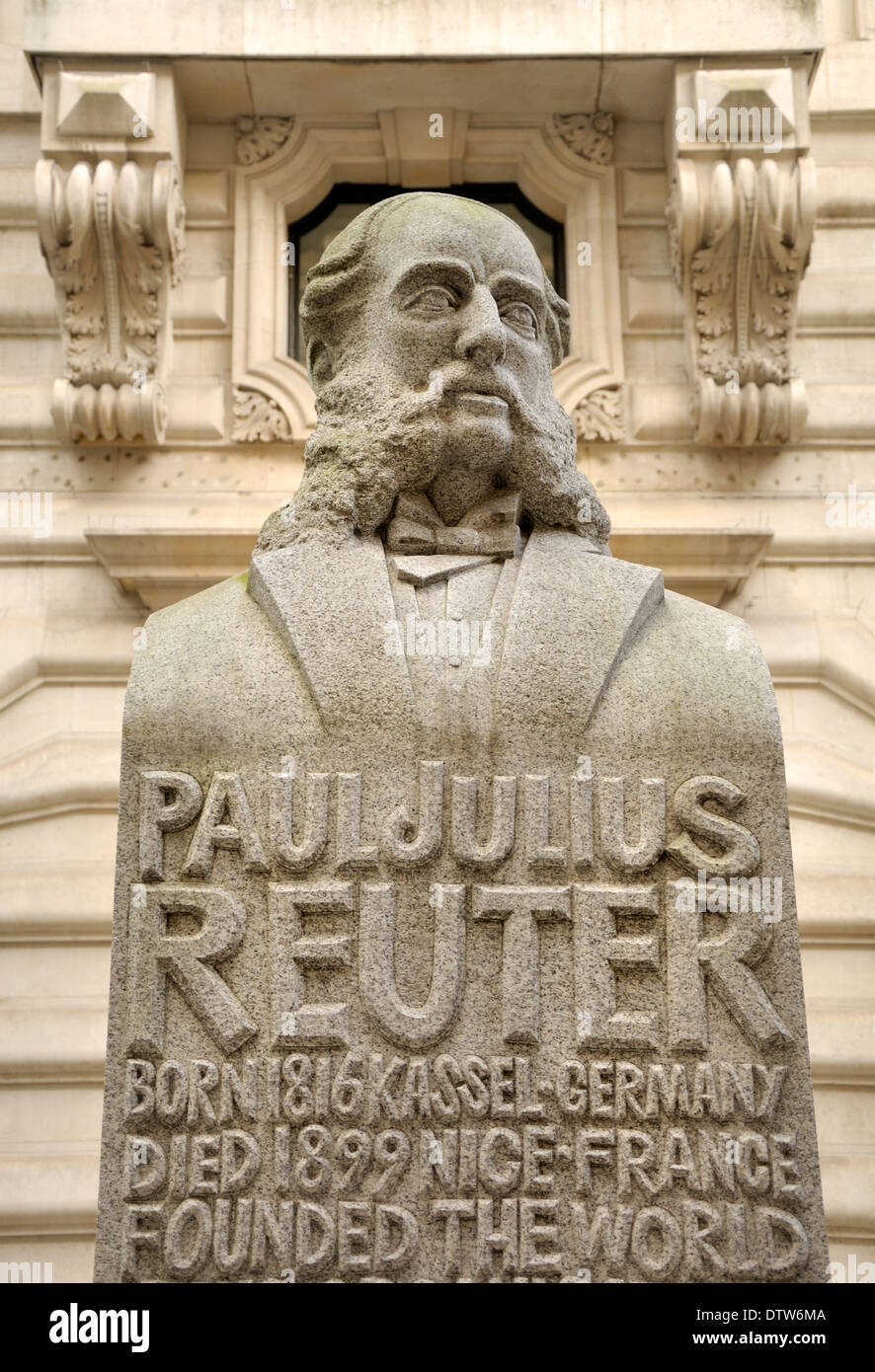 London, England, UK. Memorial (Michael Black; 1976; granite) to Paul ...
