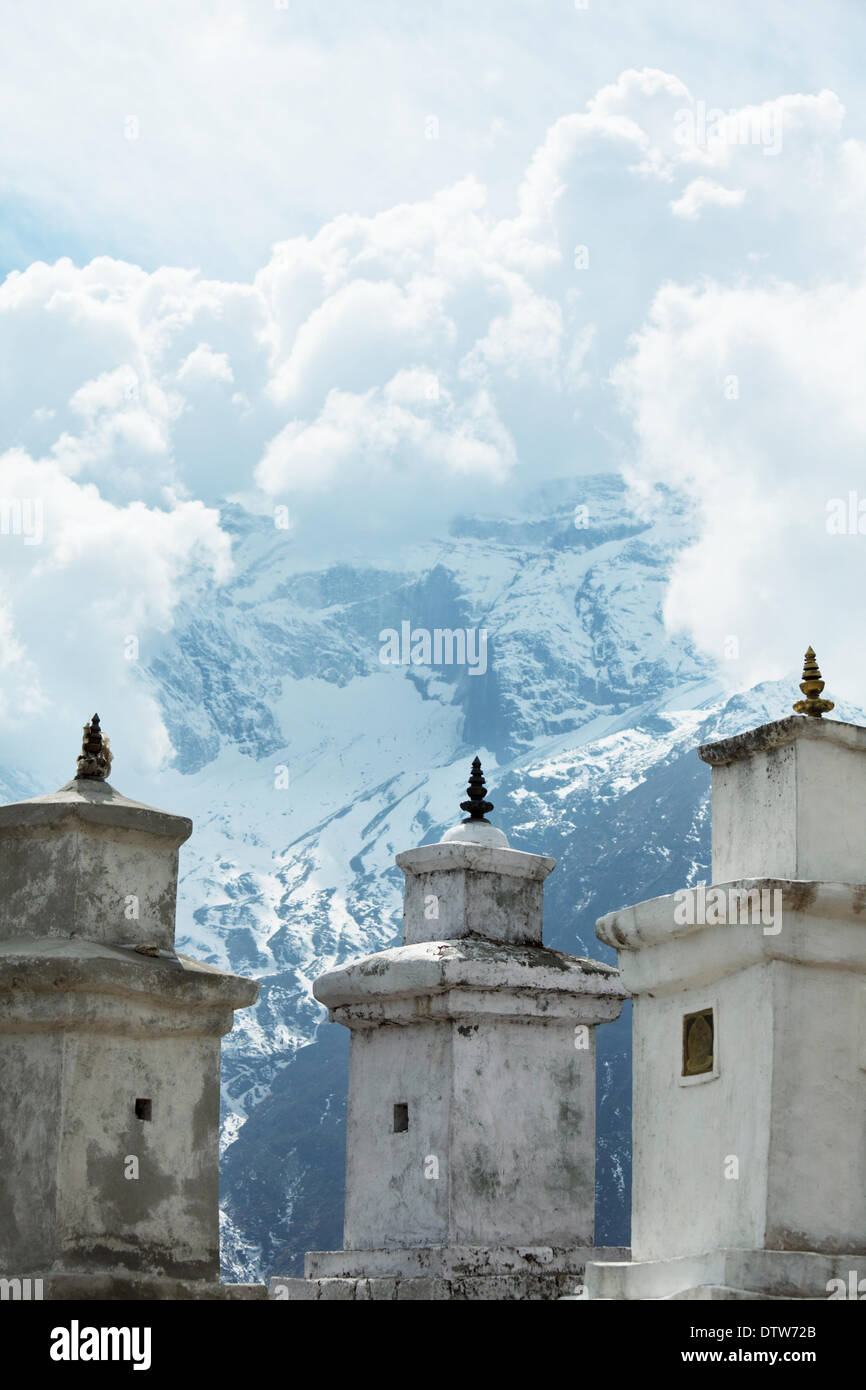 Stupa in Nepal Stock Photo - Alamy