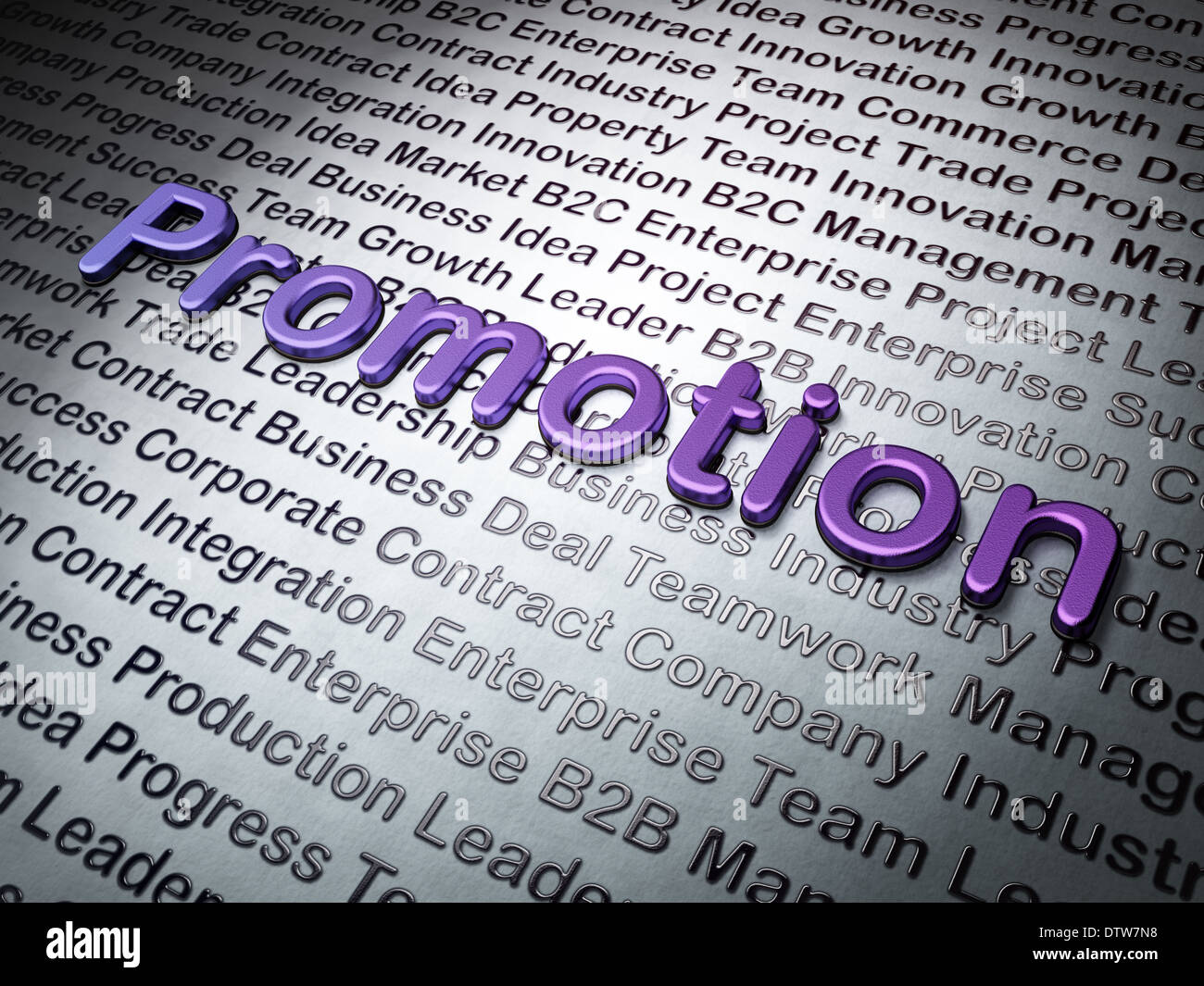 Marketing concept: Promotion on Business background Stock Photo - Alamy