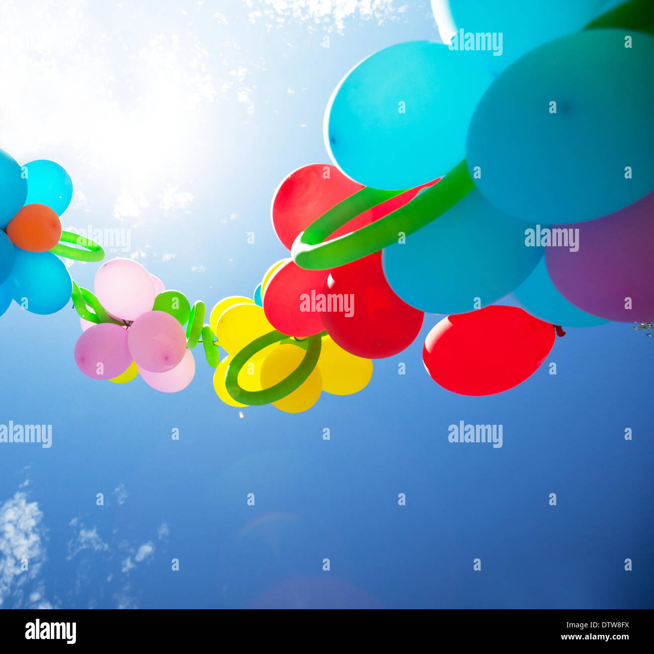Pink baloons hi-res stock photography and images - Alamy