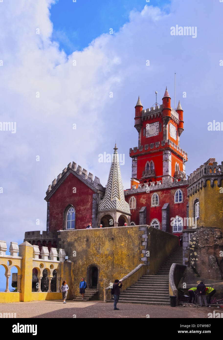 Palacio Nacional de Pena - Pena National Palace in Sintra, Portugal ...