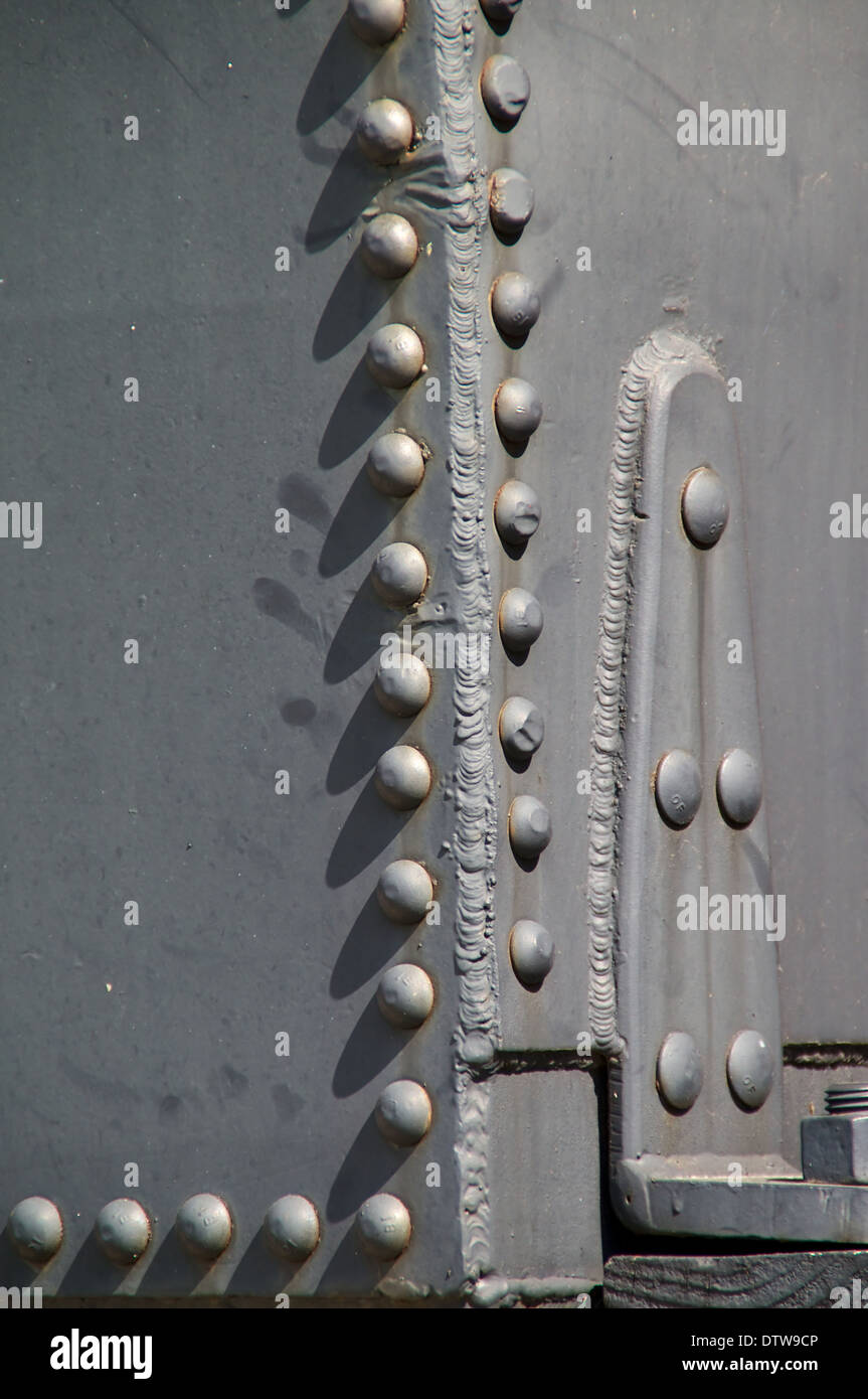 Rivets on train hi-res stock photography and images - Alamy
