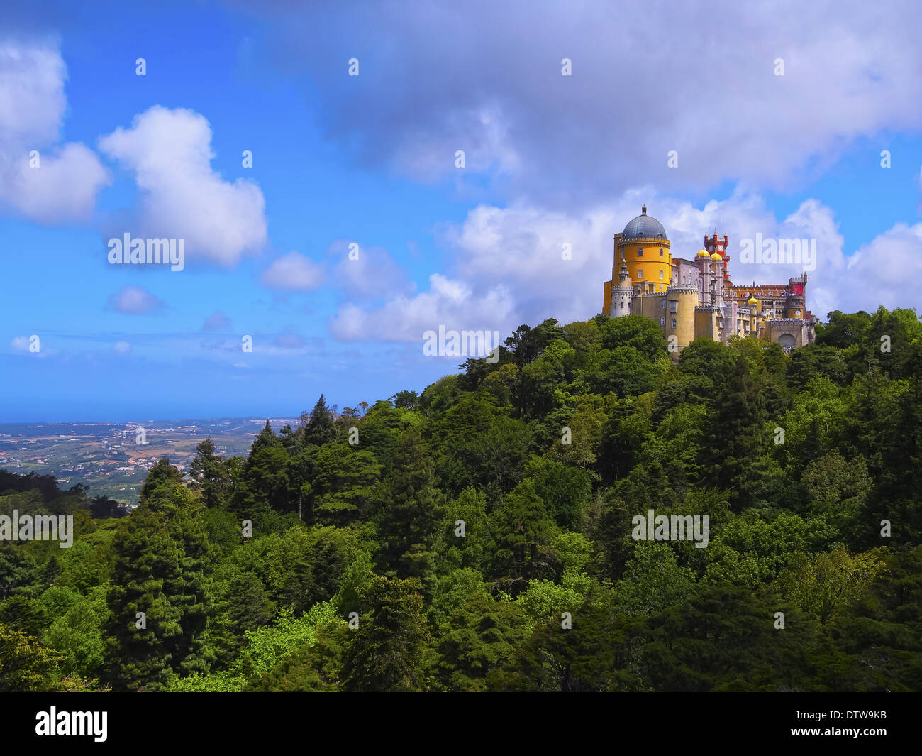 Palacio Nacional de Pena - Pena National Palace in Sintra, Portugal ...