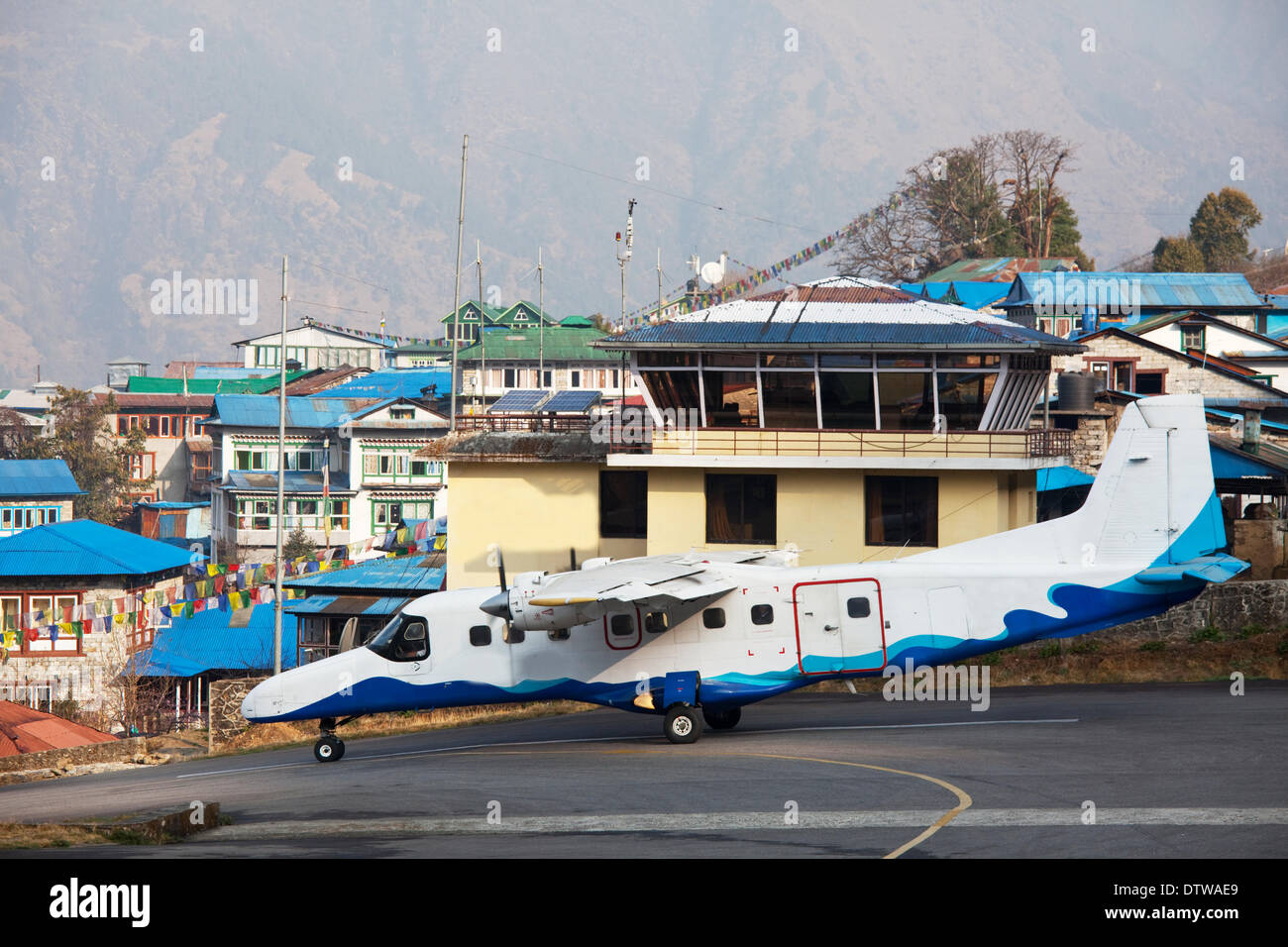 Lukla Airport Aerial High Resolution Stock Photography and Images - Alamy