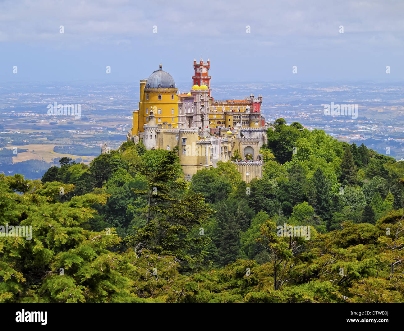 Palacio Nacional de Pena - Pena National Palace in Sintra, Portugal ...
