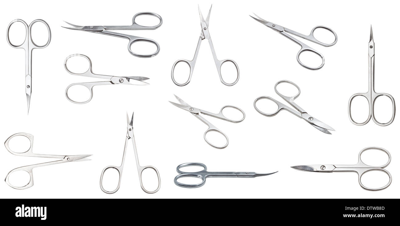 Pair small nail scissors hi-res stock photography and images - Alamy