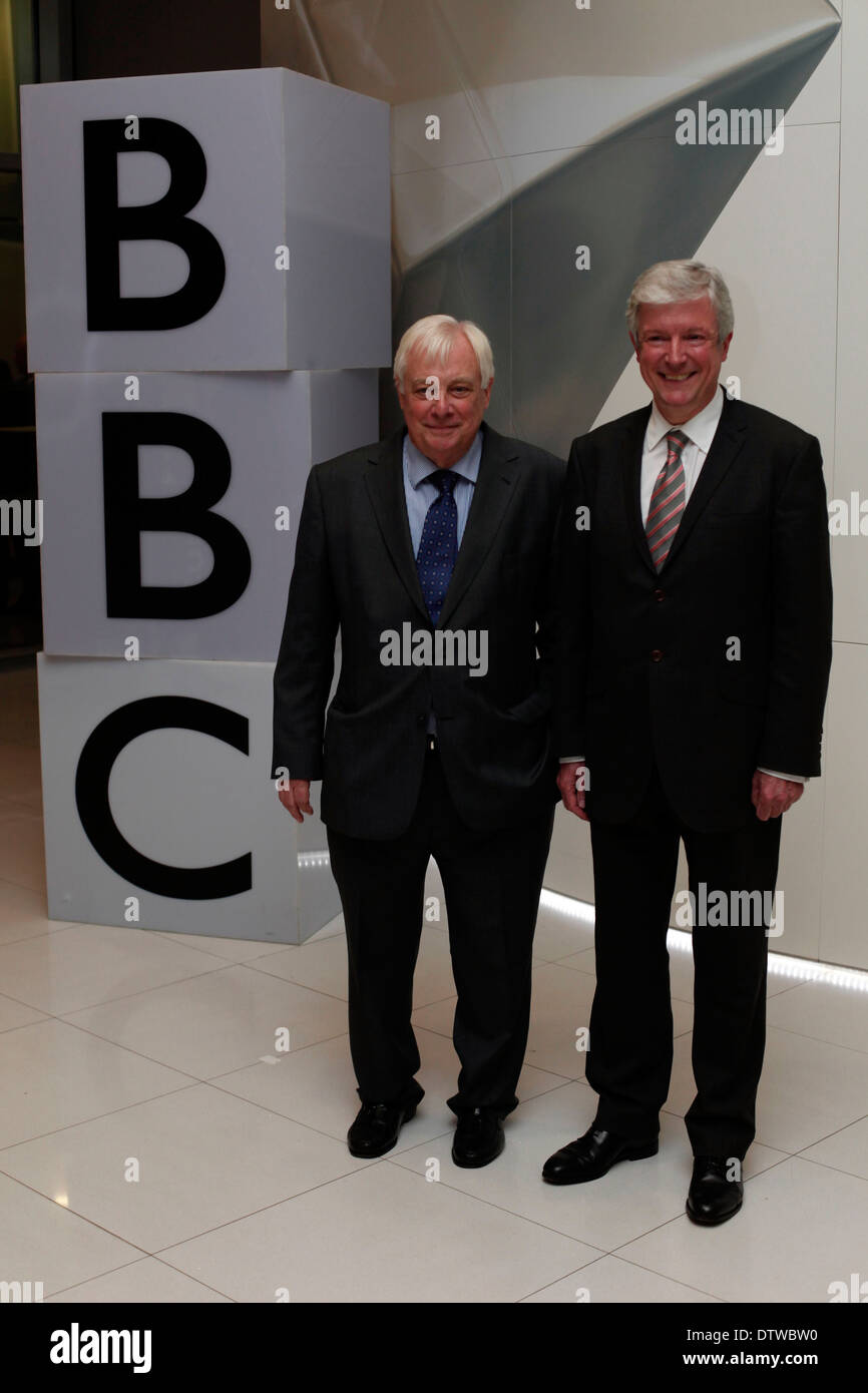 Lord Tony Hall new BBC director general (R) and BBC Trust chairman Lord ...
