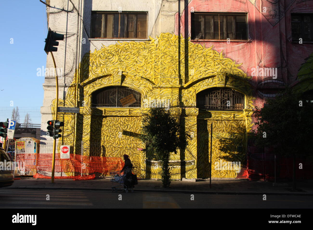Rome ostiense street art hi-res stock photography and images - Alamy