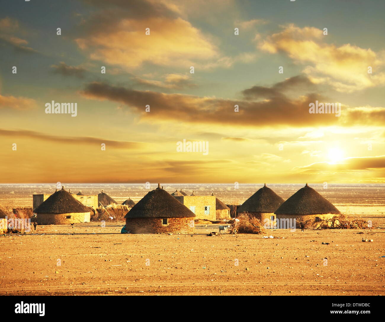 African village hi-res stock photography and images - Alamy