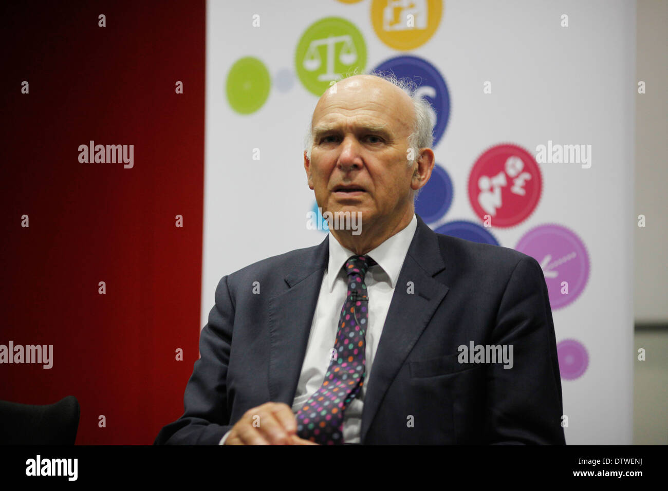 Vince Cable MP, Secretary of State for Business Stock Photo - Alamy