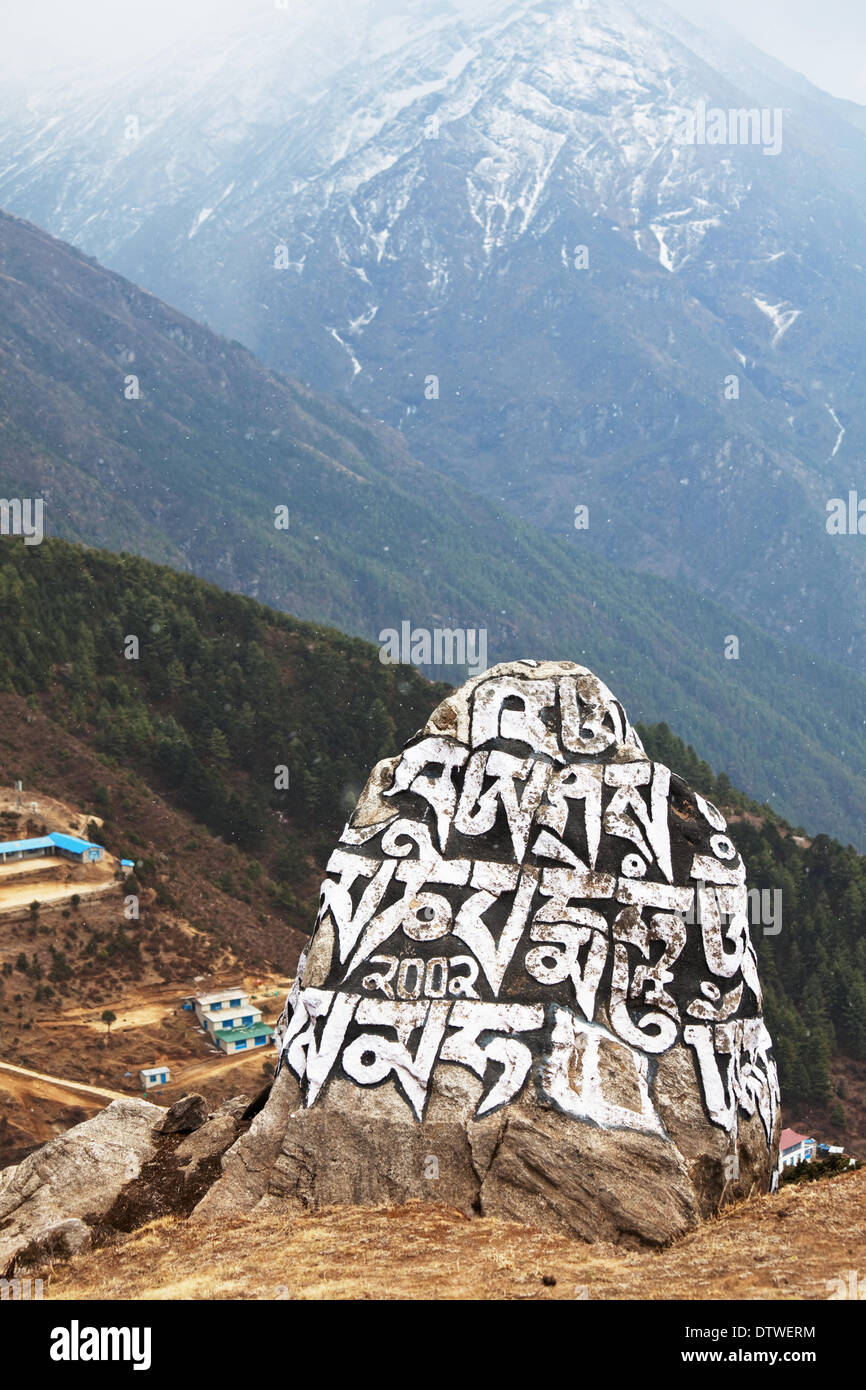 The himalayan letters hi-res stock photography and images - Alamy